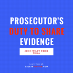 Prosecutor Withholding Evidence from Defense in Federal Criminal Case ...